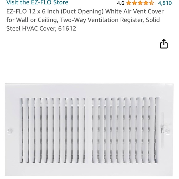 ez flo | Other | Ezflo 2x6 2 Way Register Vents | Poshmark